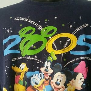 Disney | Shirts | Faded Tshirt Tee Walt Disney World Mickey Mouse ...